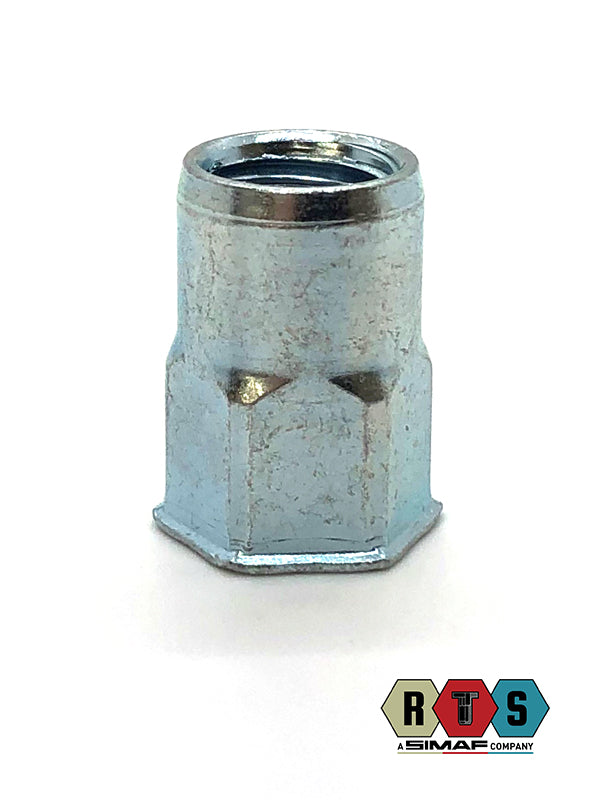 HTOS-V Steel Open Thin Sheet Hexagon Rivetnut – Rivetnut Technology Systems