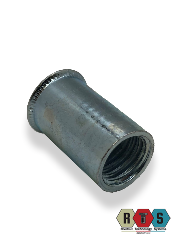 RLOS-F Steel Open Low Profile Round Rivetnut - RIVETNUT TECHNOLOGY ...